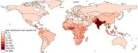 New Maps: Which country has the most open defecation in the world? | r ...